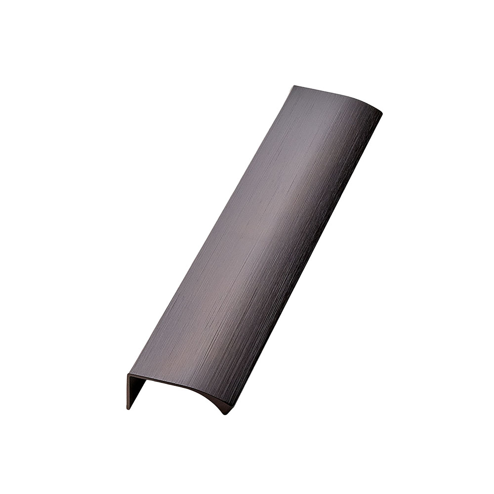 Profile Handle Edge Straight - 200mm - Bronze | Pullsonline.co.uk