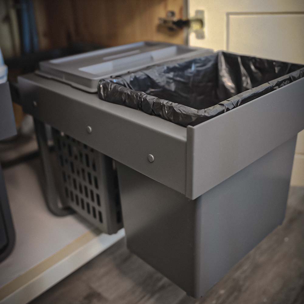Recycling Bin - Select Base Eco - Dark Grey | Pullsonline.co
