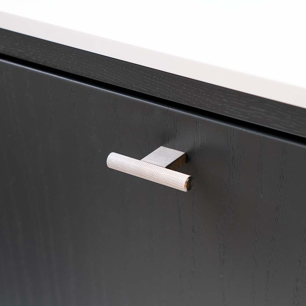 Cabinet Knob T Graf Mini - Stainless Steel | Pullsonline.co.uk