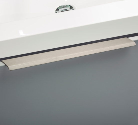 Profile Handle Curve - Stainless Steel Finish | Pullsonline.