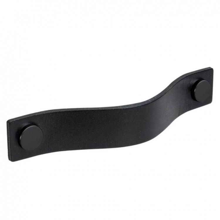 Handle Loop - 128mm - Black Leather/Black | Pullsonline.co.u