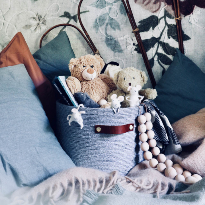 Handle Loop - 128mm - Black Leather/Black | Pullsonline.co.u